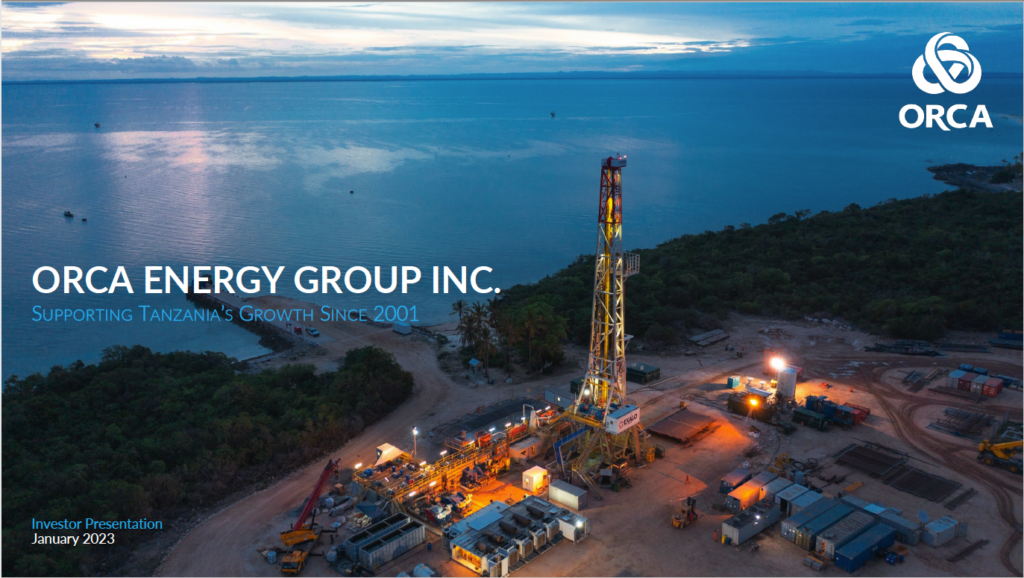 Investors - Orca Energy Group